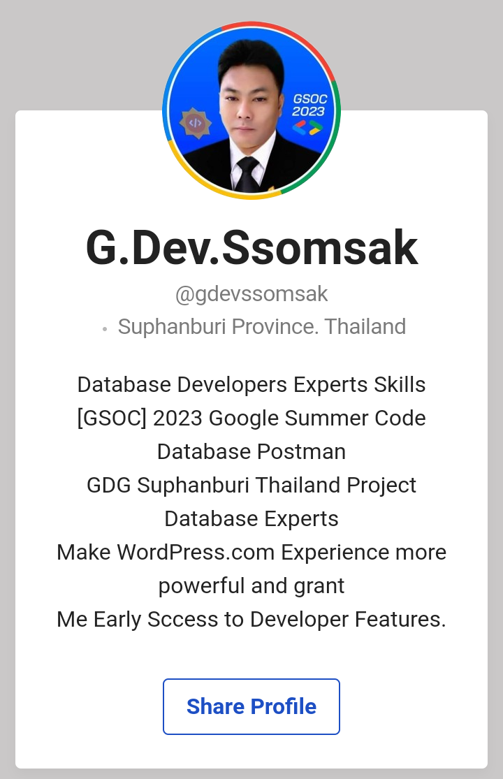 G.Dev.Ssomsak – Mr.Somsak Meesangpetch